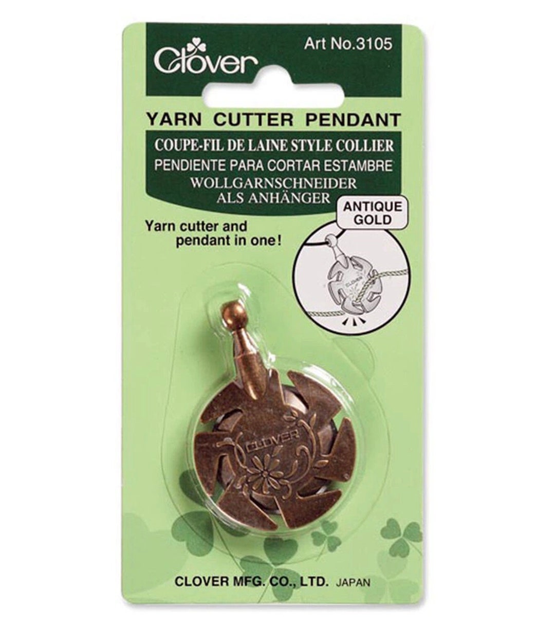Clover Yarn Cutter Pendants - Etsy
