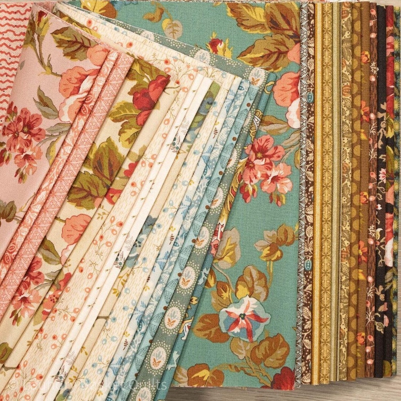 Amaryllis Primrose Quilt Kit by Edyta Sitar of Laundry Basket Quilts ...