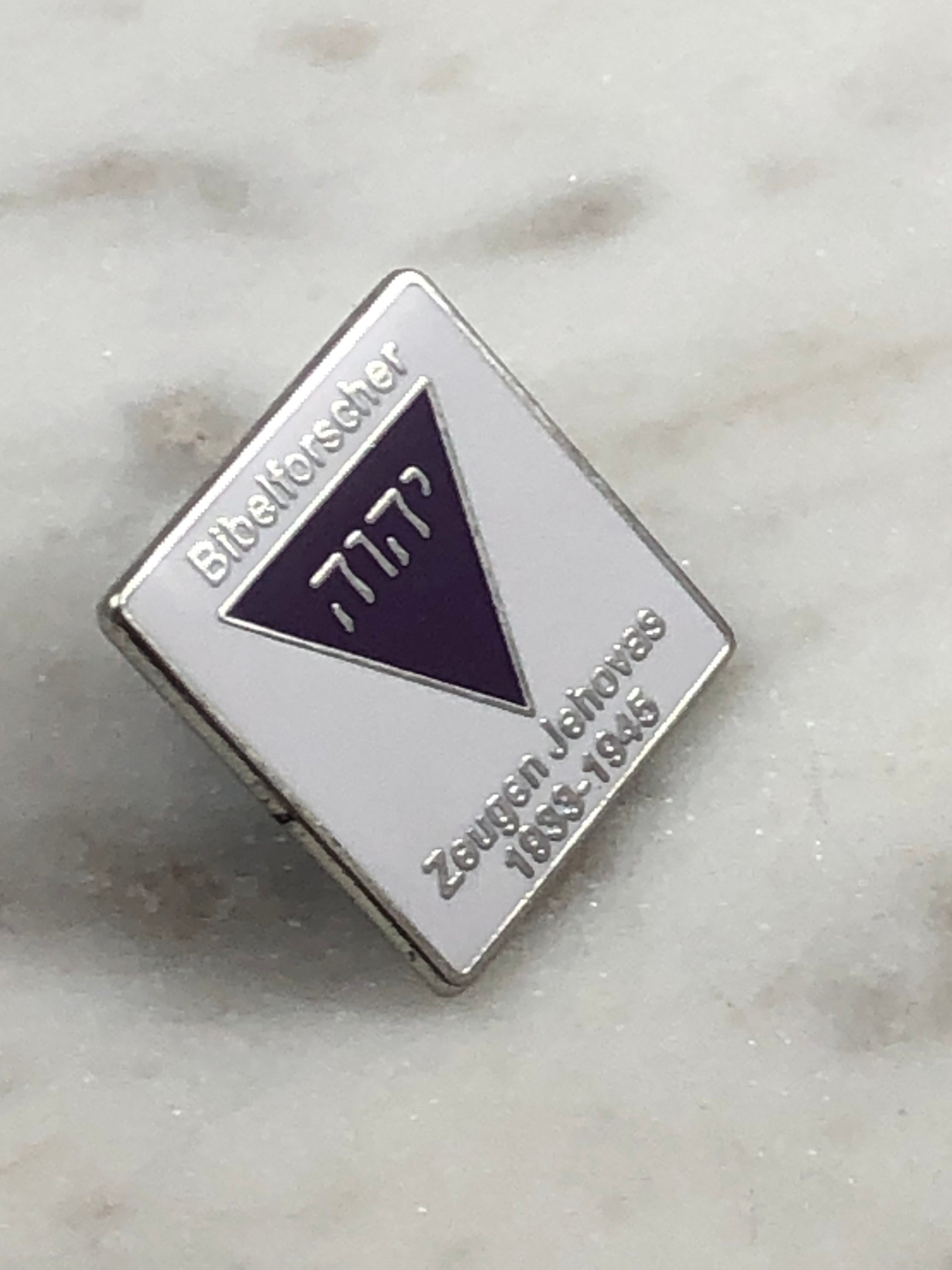 Purple Triangle 1933-1945 Jehovahs Witness YHWH - Etsy
