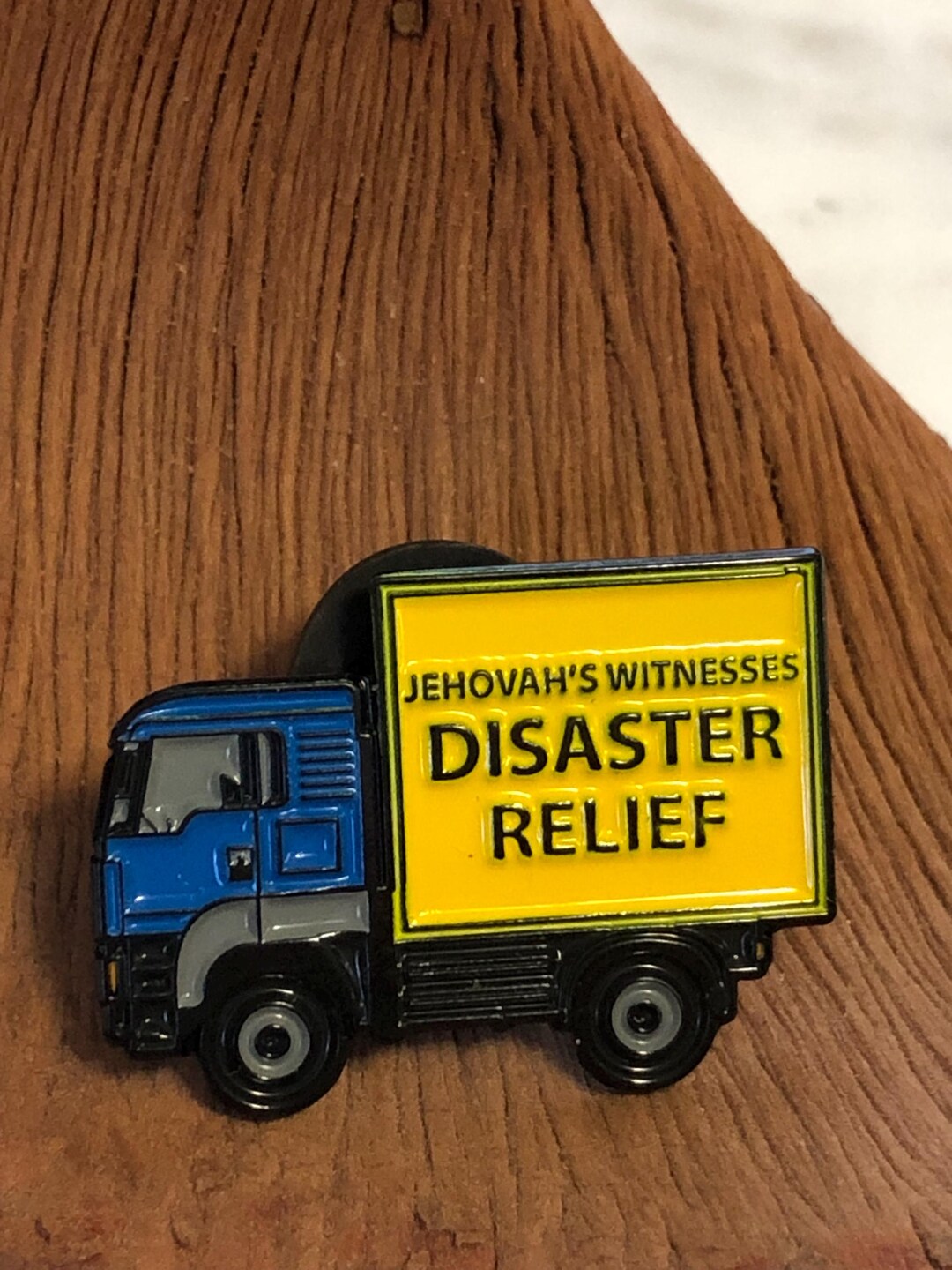 JW Disaster Relief Truck Lapel Pin [LOT of 1] - Etsy