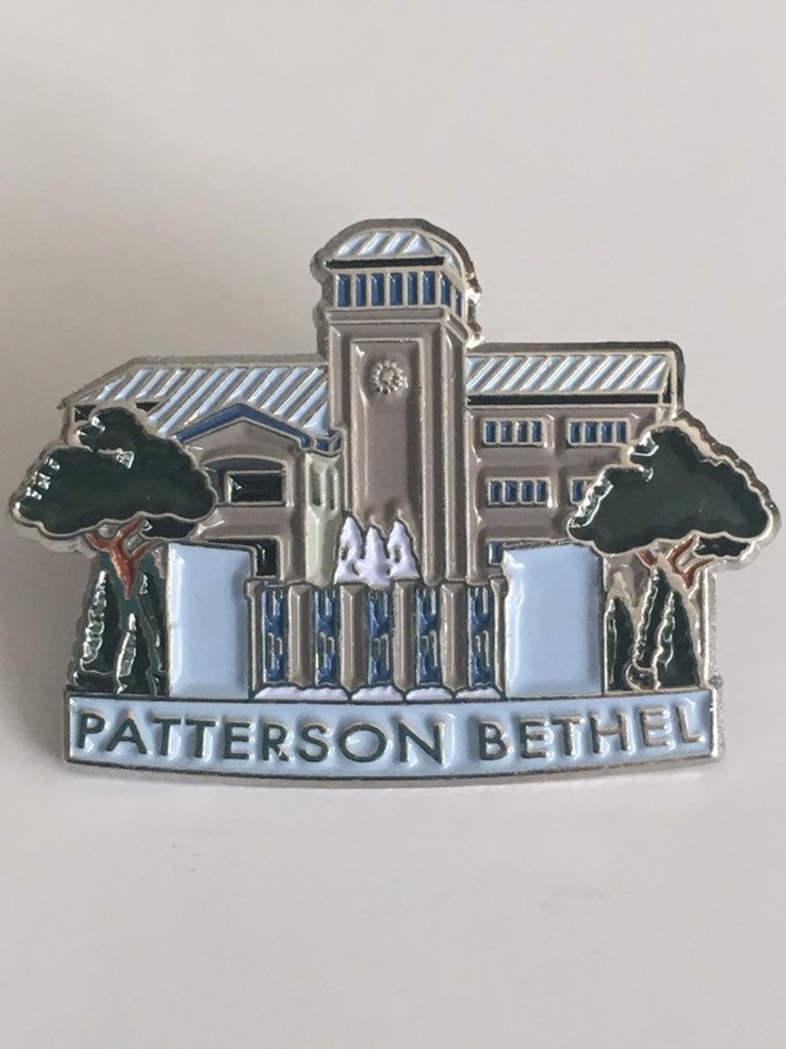 Patterson Education Center Lapel Pin With Rubber Clasp lot of - Etsy