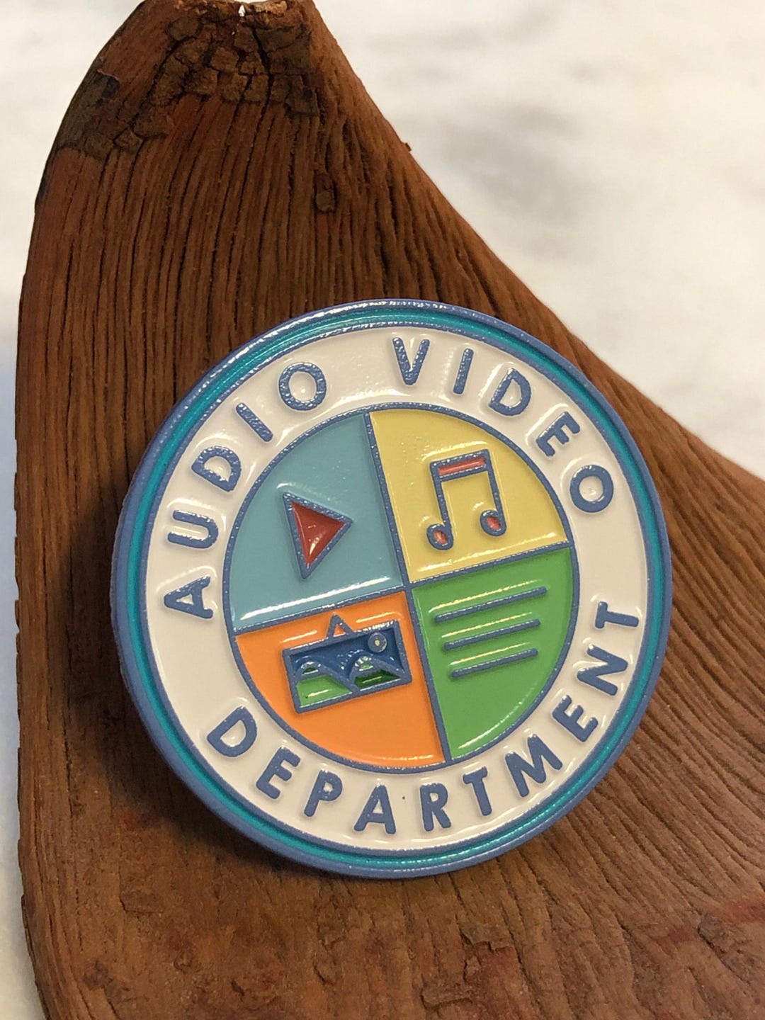Audio Video Department Lapel Pin [LOT of 1] - Etsy