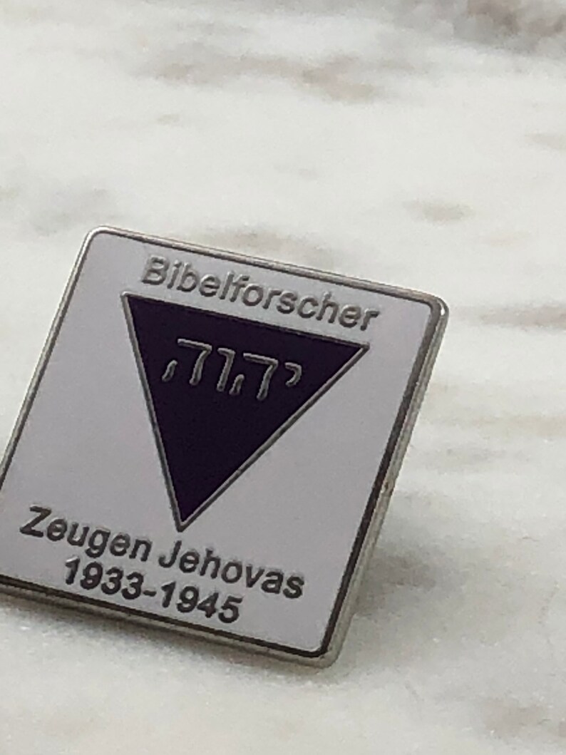 Purple Triangle 1933-1945 Jehovahs Witness YHWH - Etsy
