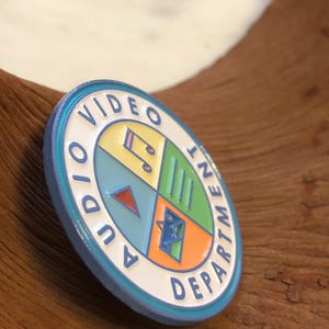 Audio Video Department Lapel Pin - Etsy