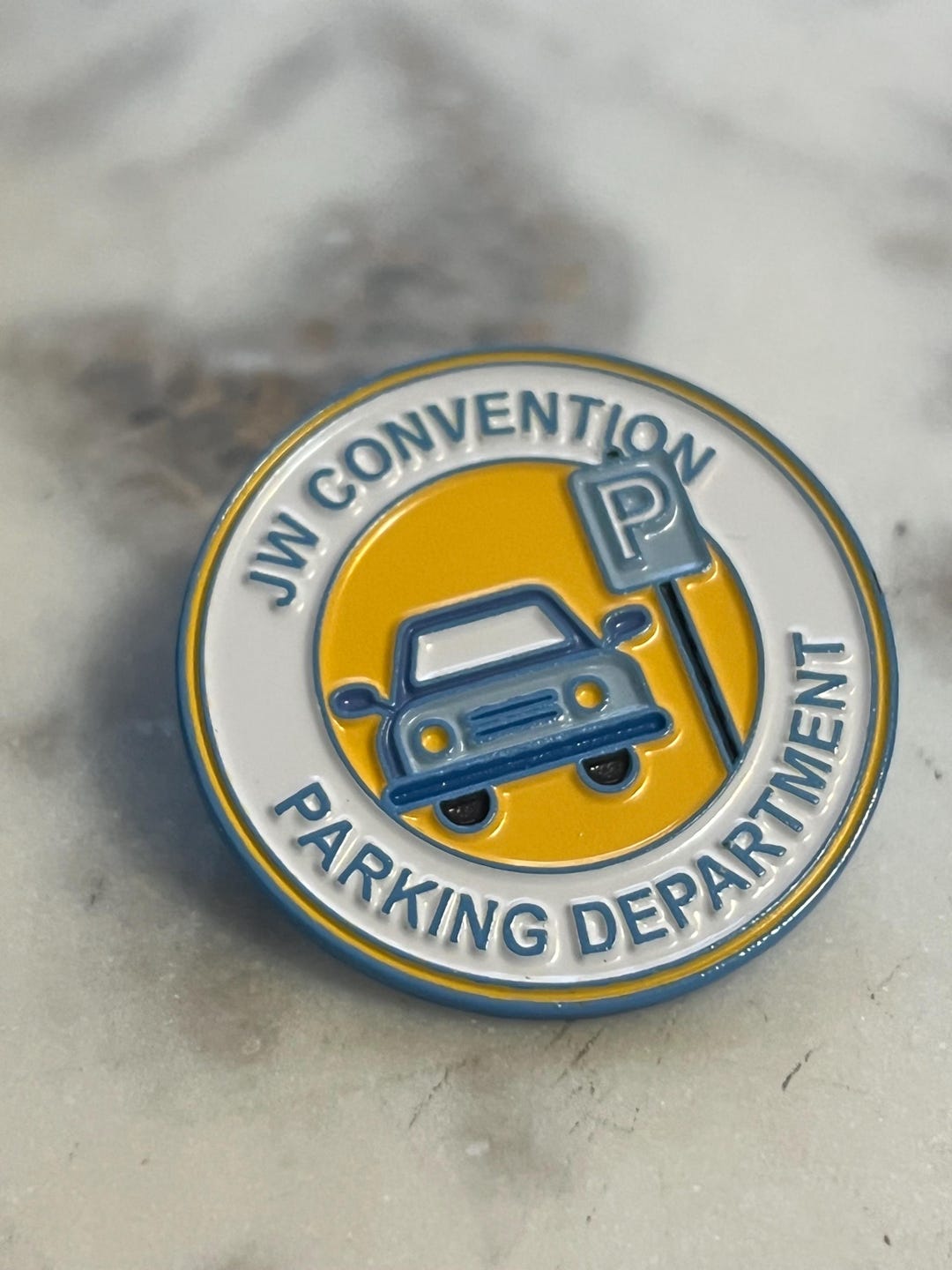JW Covention Parking [car&sign] Lapel Pin [LOT of 1] - Etsy