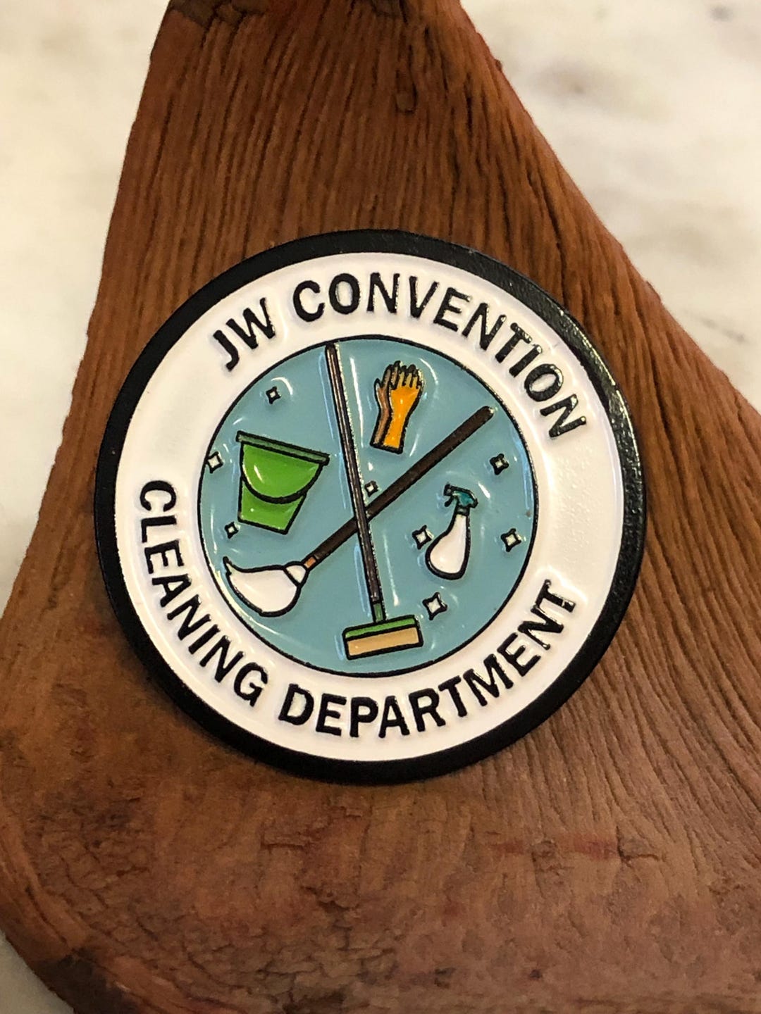 JW Convention Cleaning Department Lapel Pin [LOT of 1] - Etsy