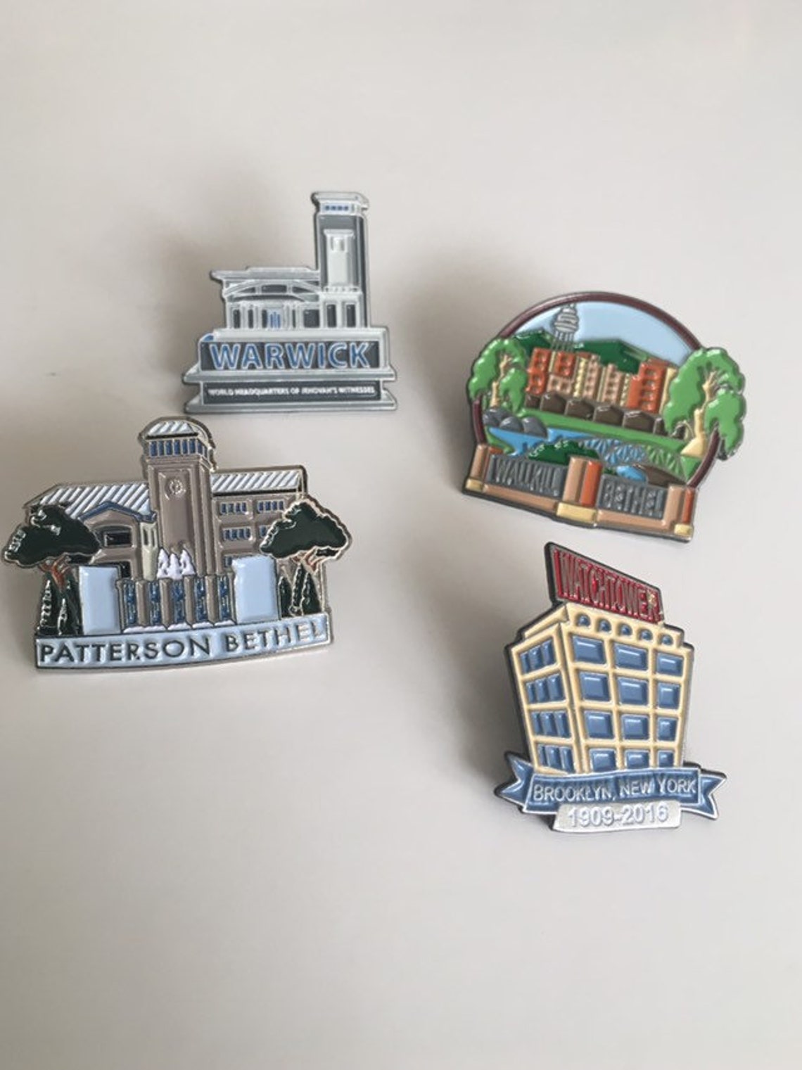 Patterson Education Center Lapel Pin With Rubber Clasp lot of - Etsy