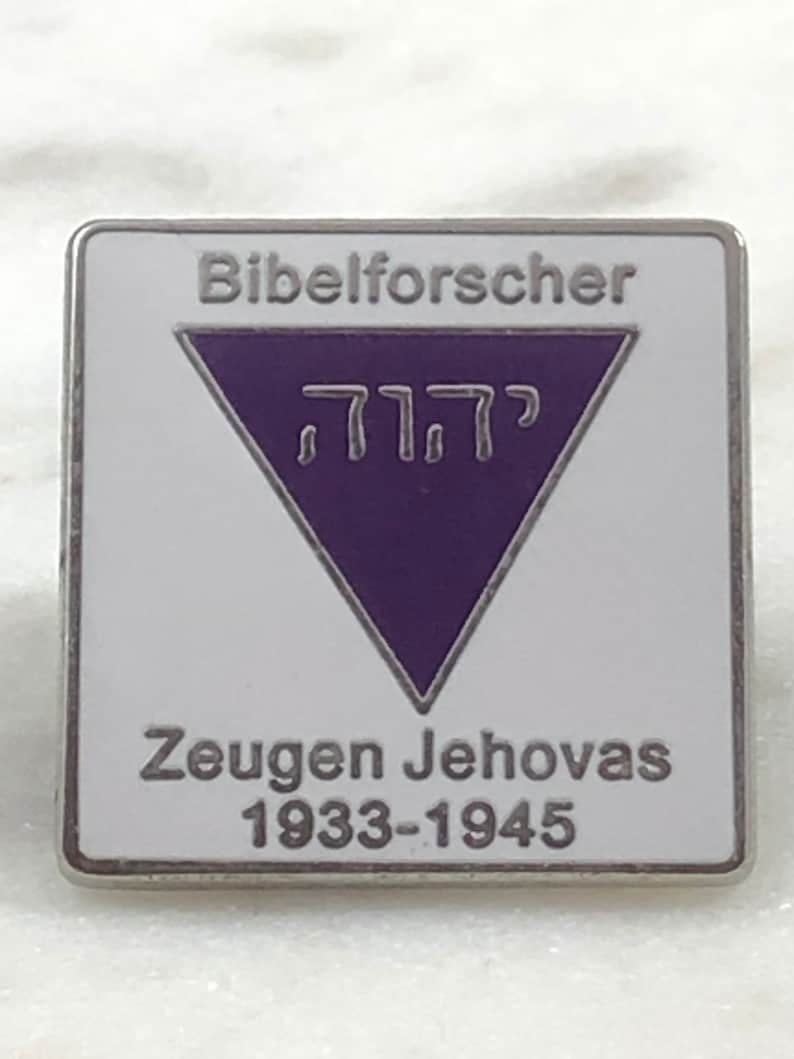 Purple Triangle 1933-1945 Jehovahs Witness YHWH - Etsy
