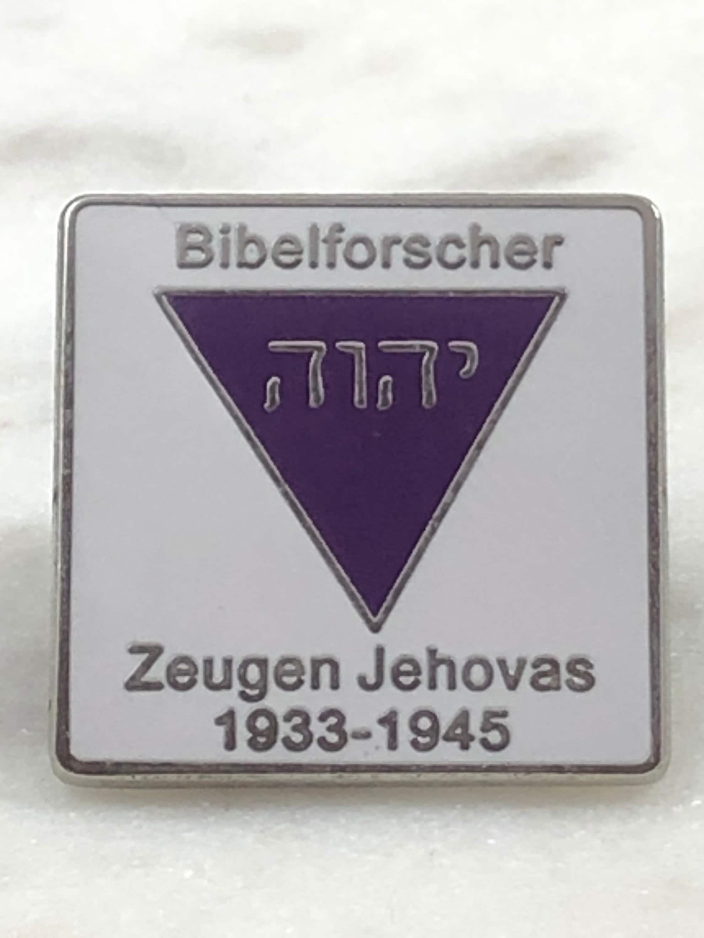 Purple Triangle Lapel Pin – Jehovah’s Witness YHWH Commemorative (1933 ...