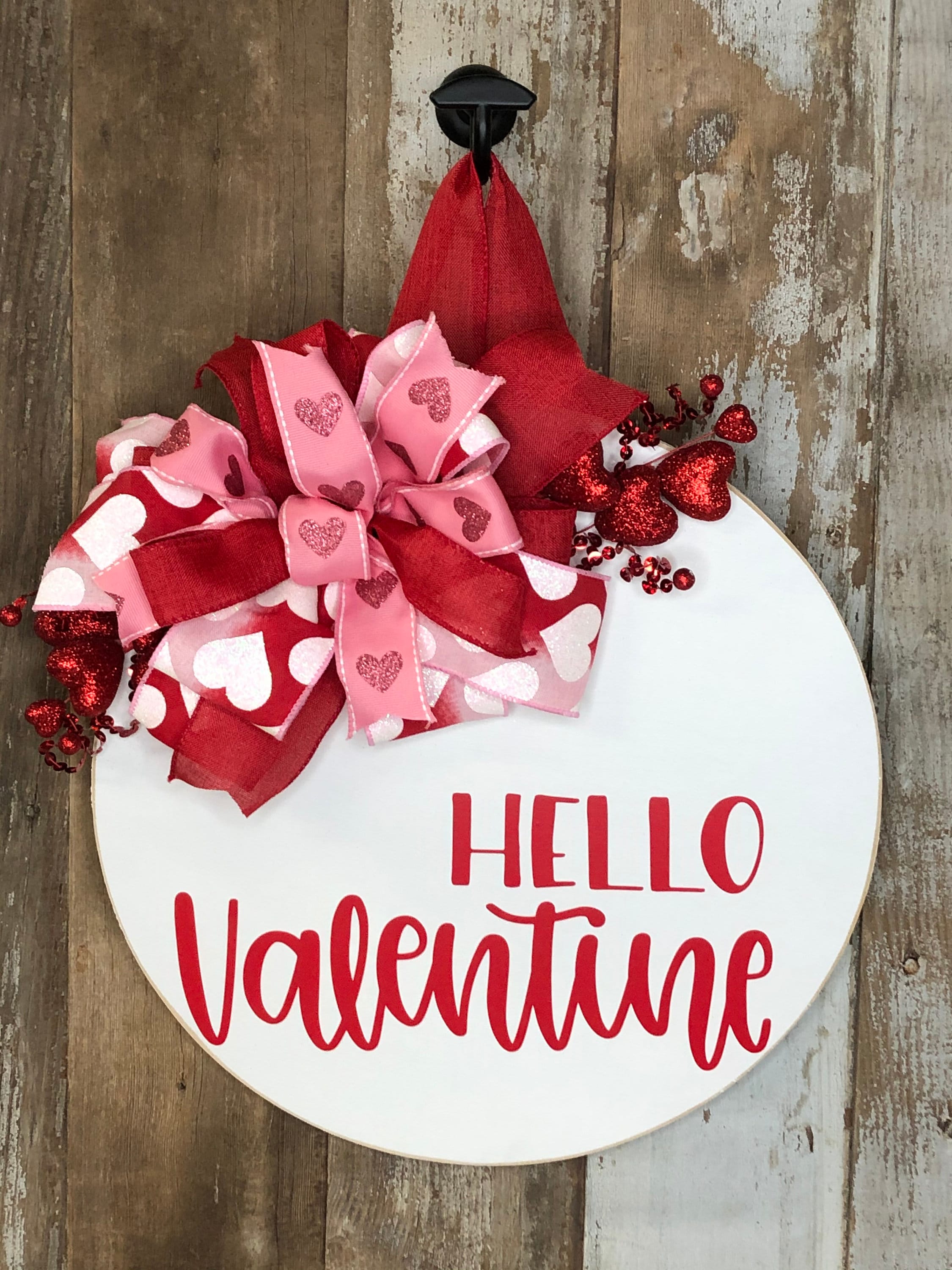 Modern Door Sign Front Door Decor Valentine's Day Door - Etsy