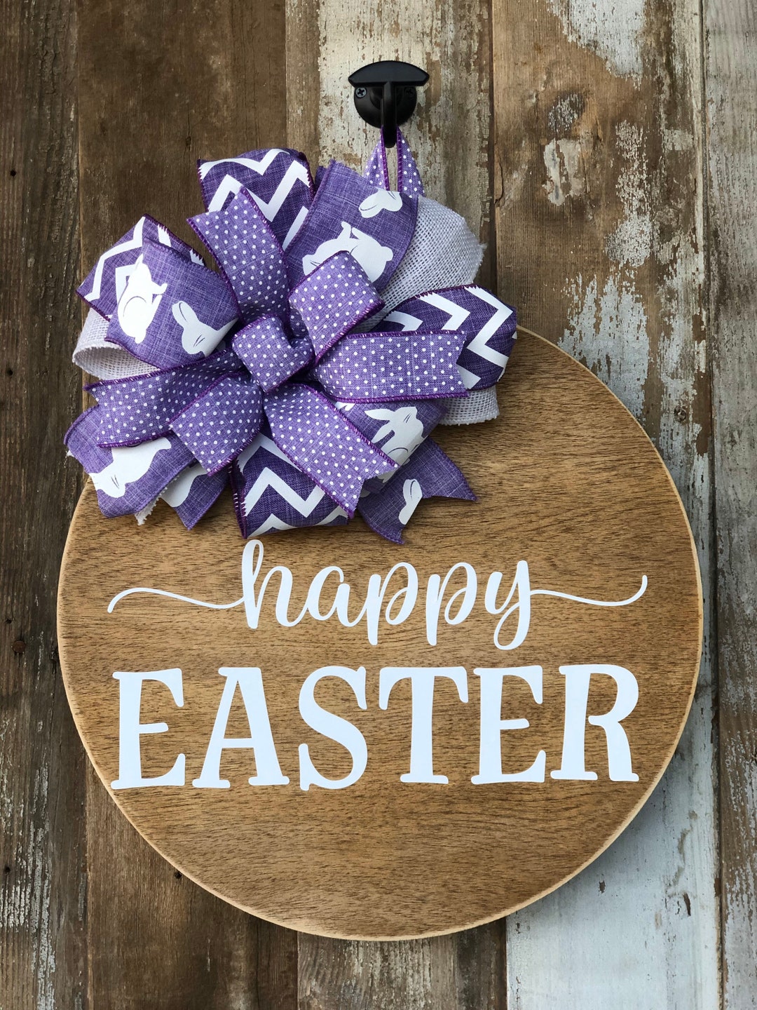 Easter Door Hanger, Door Hanger, Front Door Hanger, Spring Door Hanger ...