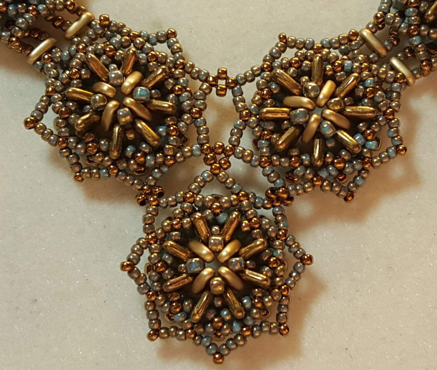 Touch of Lace Necklace - Beading Tutorial - Etsy