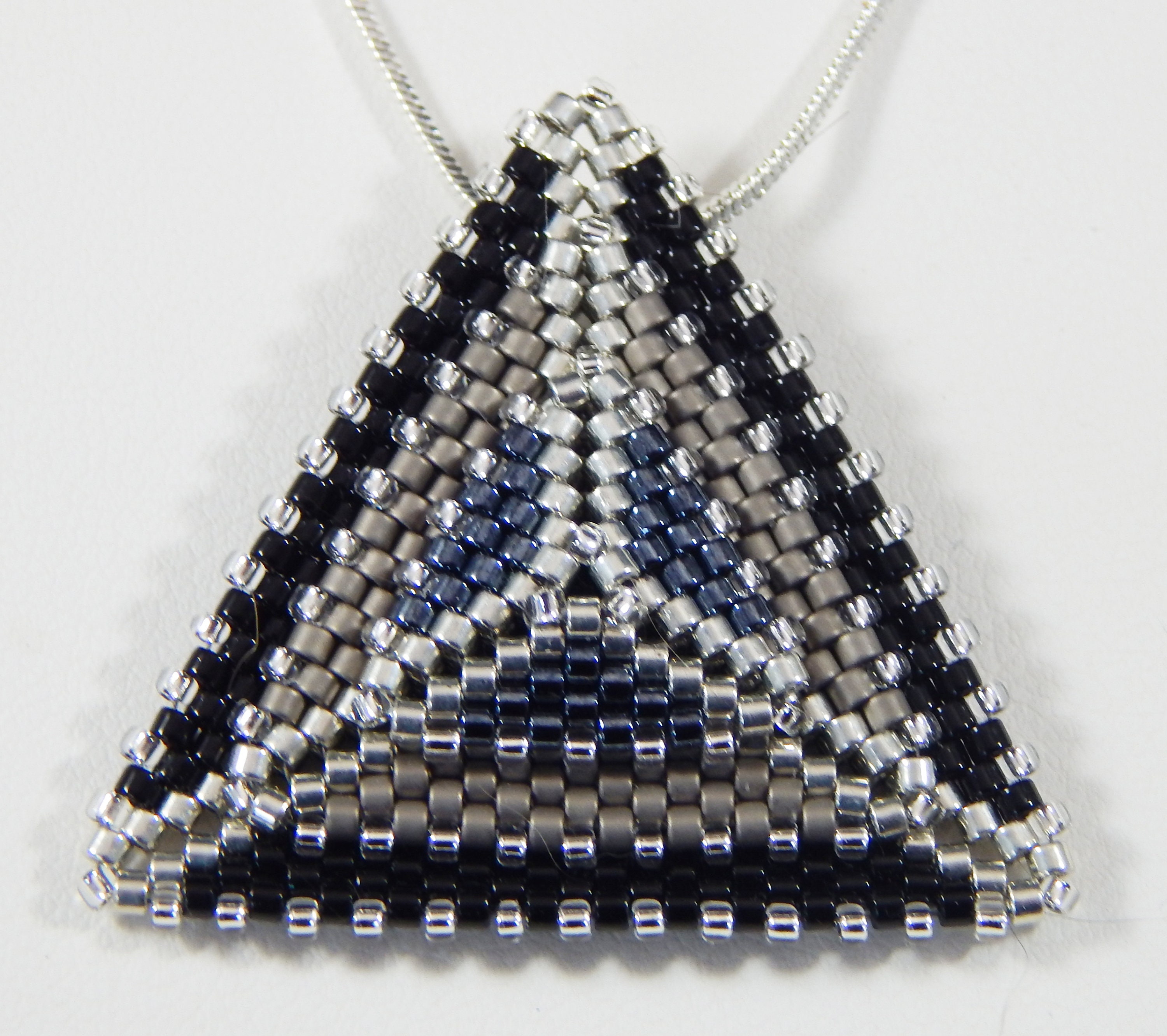 Triangle Pyramid Pendant Tutorial - Etsy