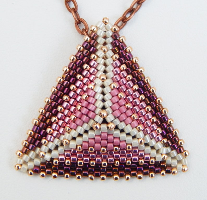 Triangle Pyramid Pendant Tutorial - Etsy