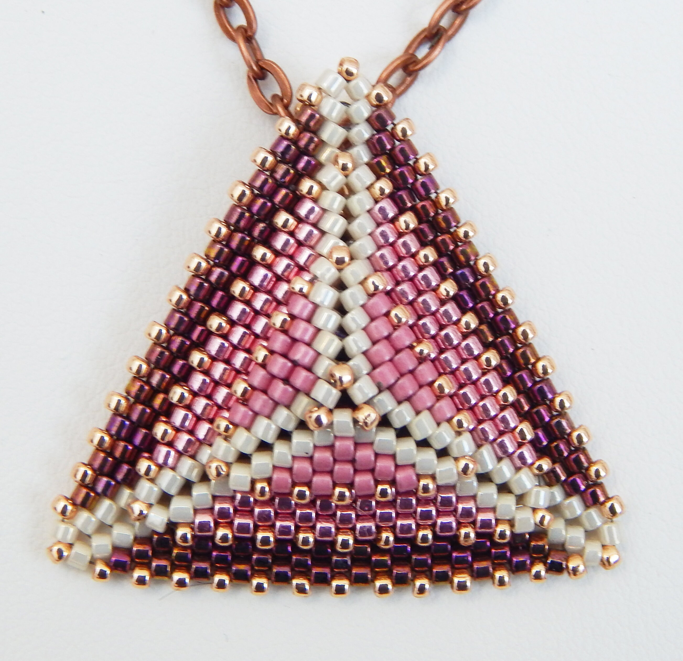 Triangle Pyramid Pendant Tutorial - Etsy