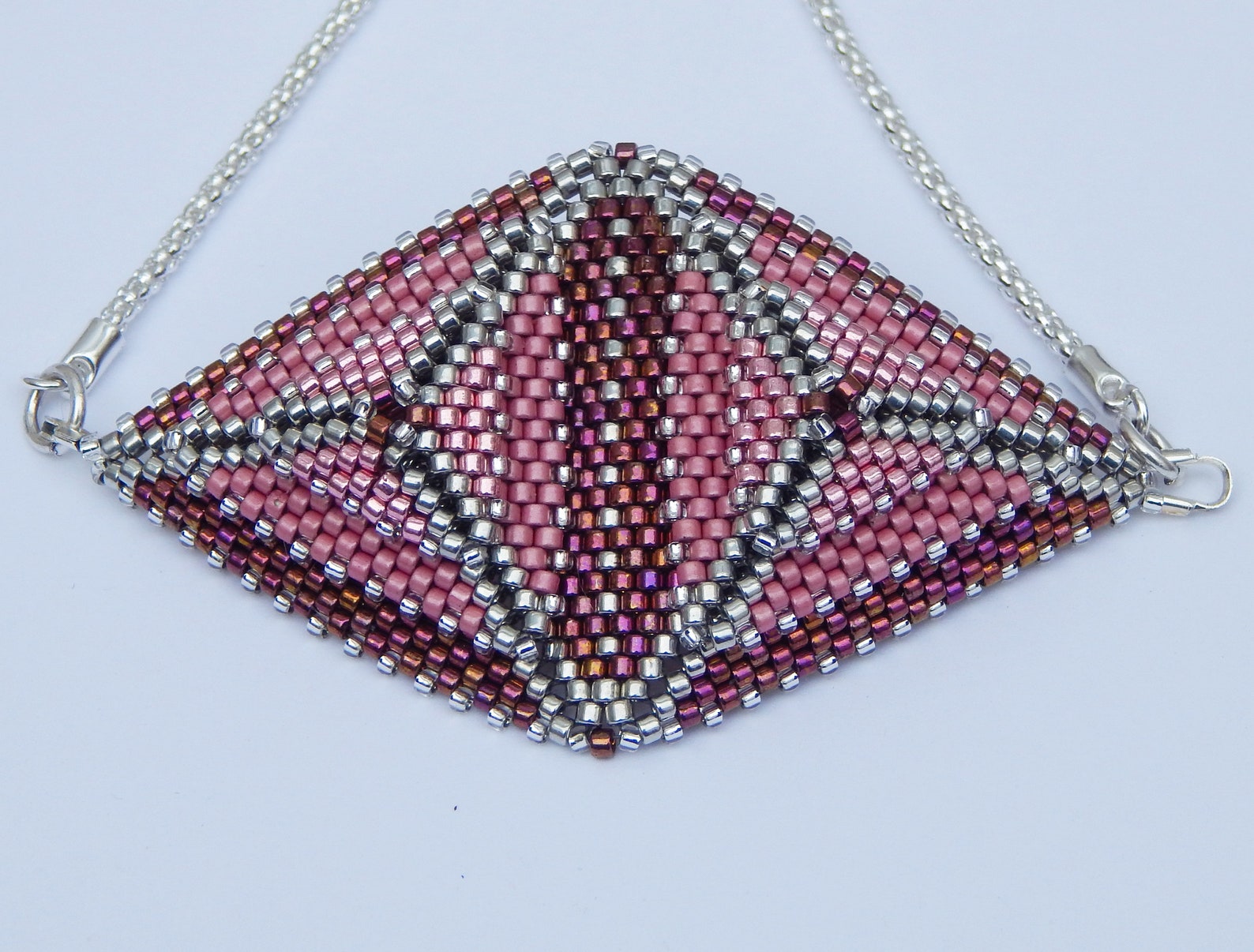 Triangle Pyramid Pendant Tutorial - Etsy