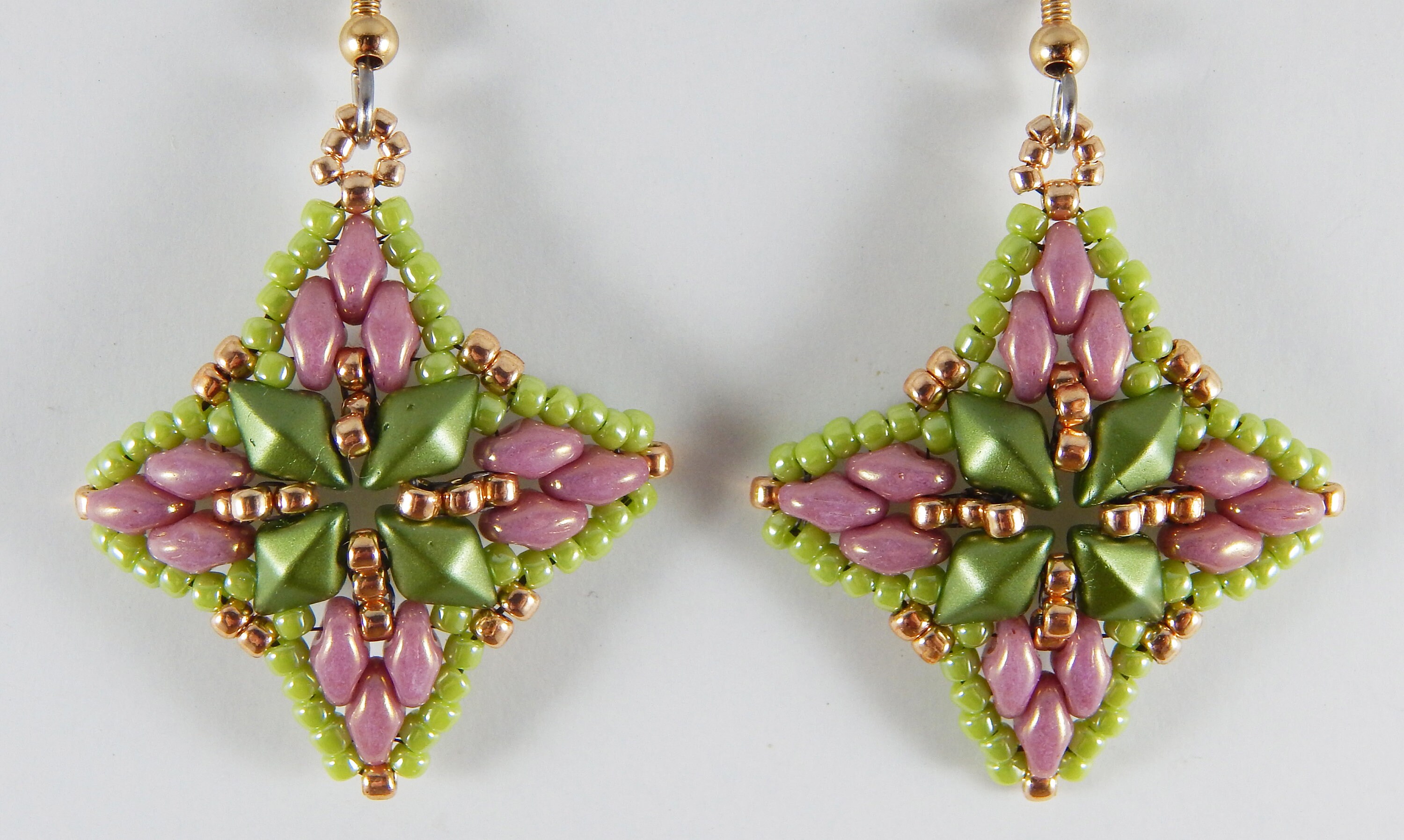 Four Square Gemduo/super Duo Design - Etsy
