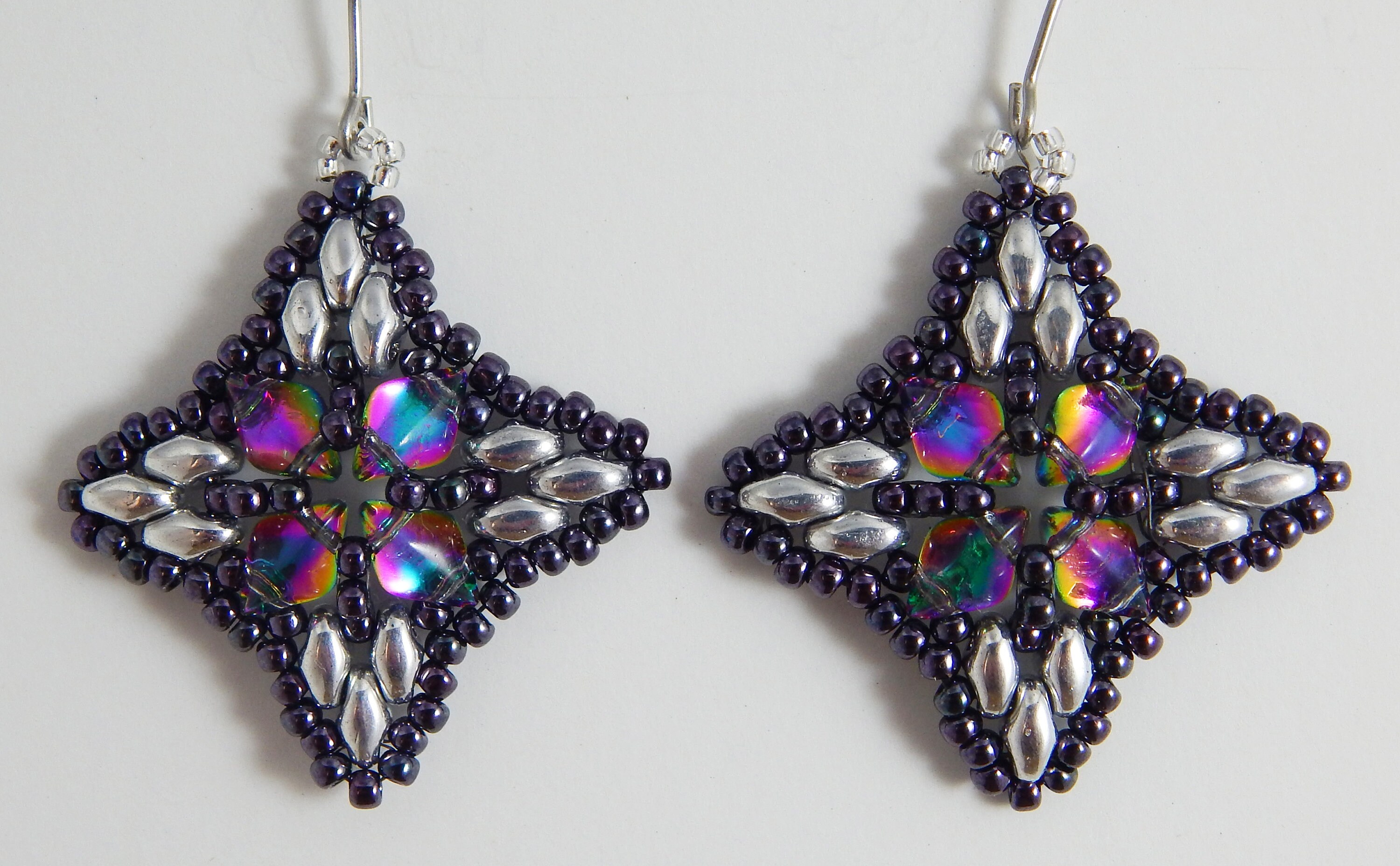 Four Square Gemduo/super Duo Design - Etsy