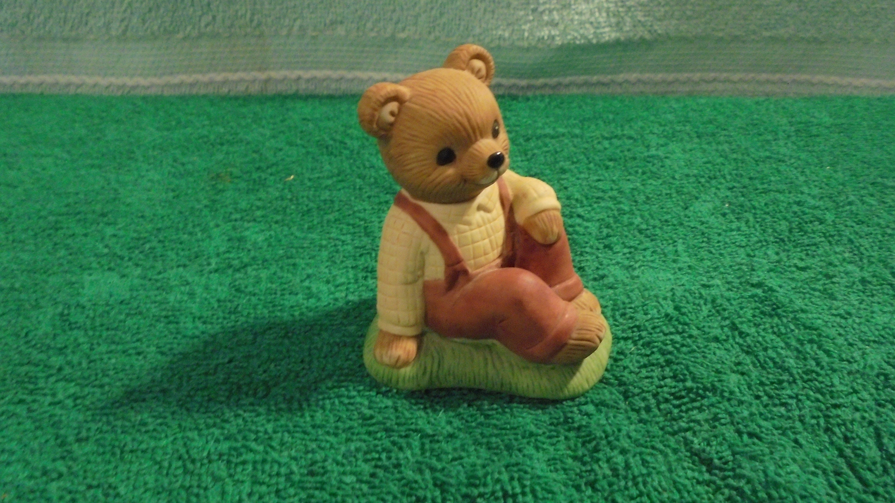 Homco Miniature Bears Teddy Bears Set of 5 Picnic Family Collectible ...