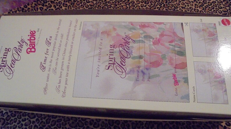 Avon Special Edition Spring Tea Party Barbie-third in - Etsy