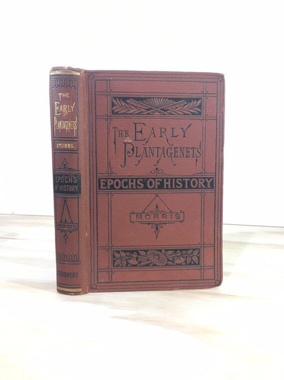 Antique book history of England, British royalty Plantagenet family ...