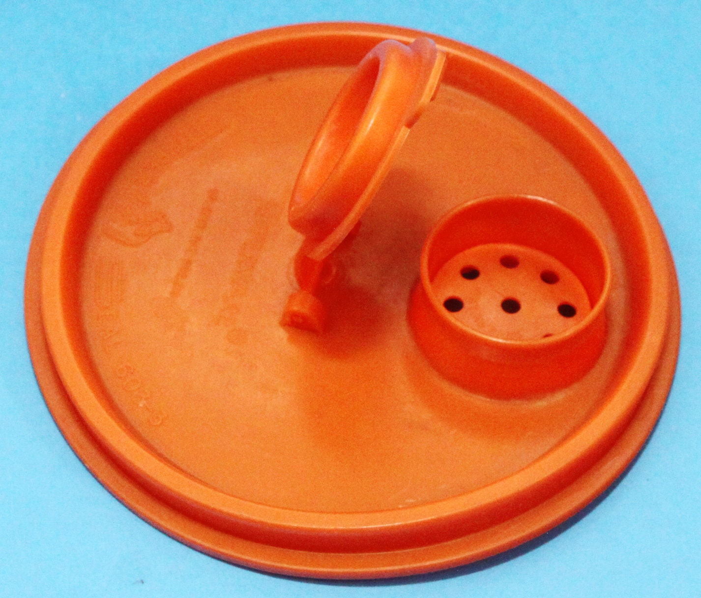 Tupperware Replacement Lid 603-3 Orange Round for Pitcher. - Etsy