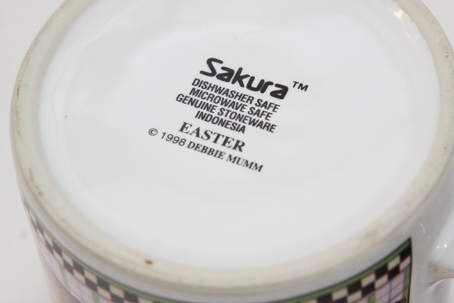 Sakura Debbie Mumm Bunny Cup Mug Pink Vintage Rabbits Ceramic | Etsy