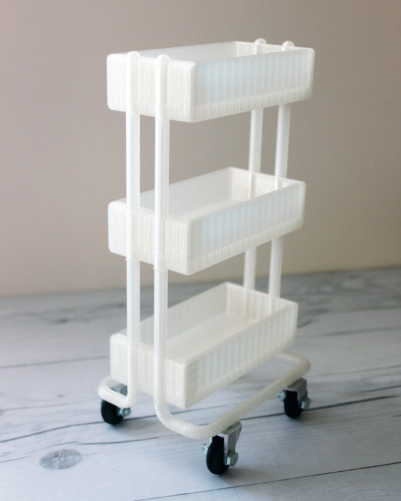 Transparent Mini Utility Cart Desk Organizer Planner - Etsy