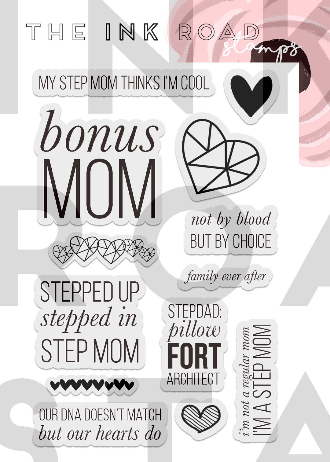 The Ink Road blended Stamp Set - Etsy