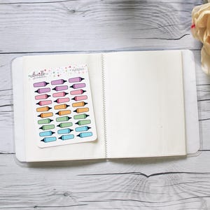 Handmade Reusable Sticker Album - Planner Sticker Album - Sticker ...
