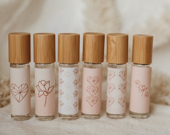 Essential Oil Roller Labels Printable Labels Roller Bottle | Etsy