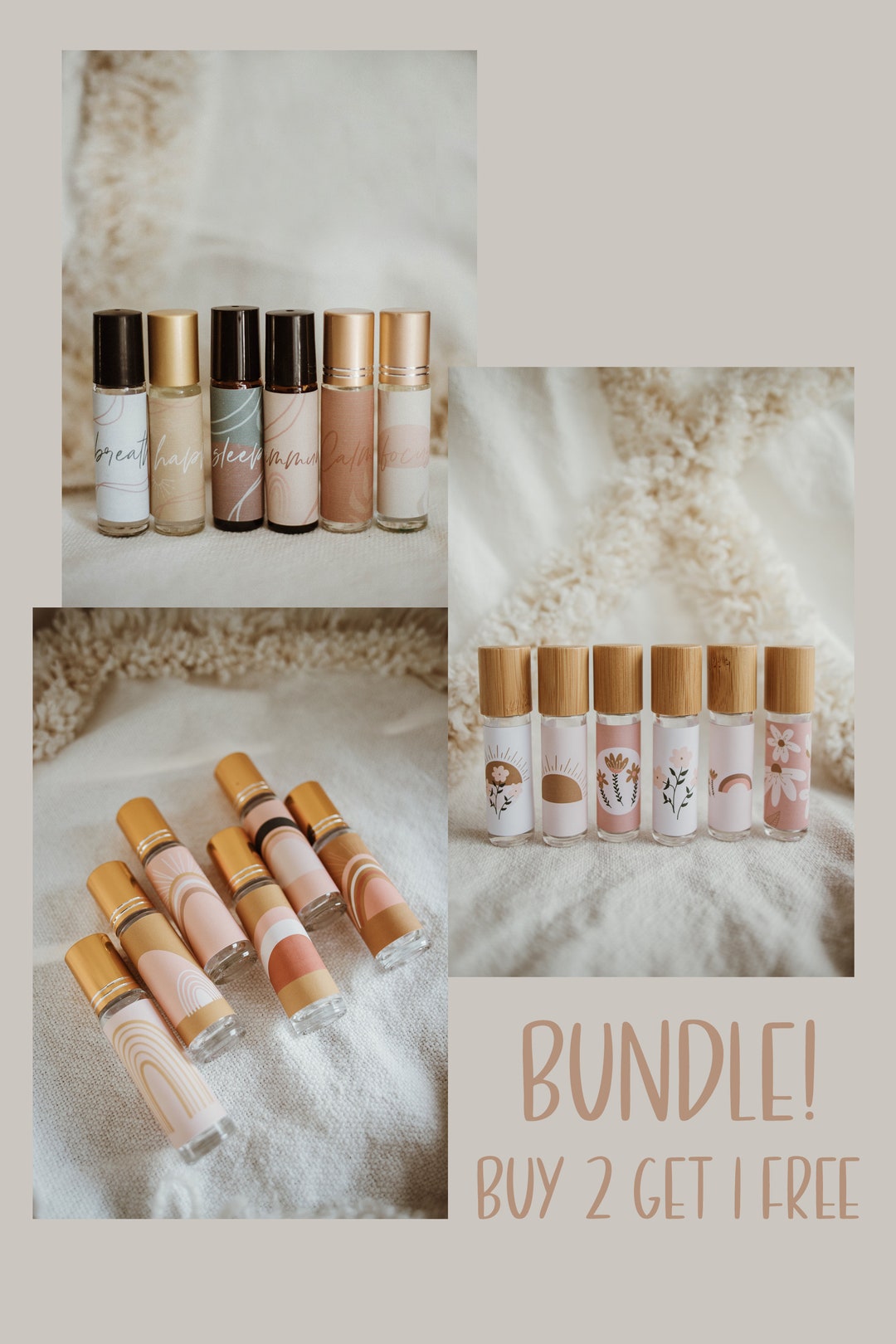 BUNDLE Essential Oil Labels Essential Oil Stickers Printable Labels ...