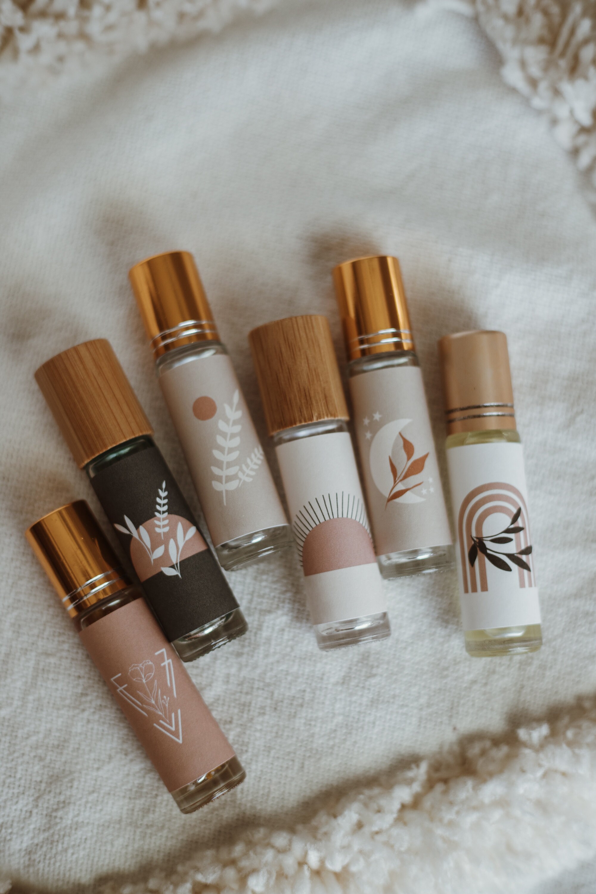 Essential Oil Roller Labels Printable Labels Roller Bottle - Etsy