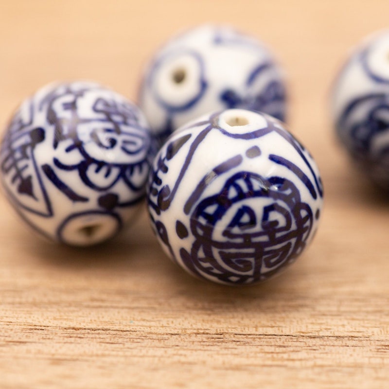 Chinoiserie Beads - Etsy