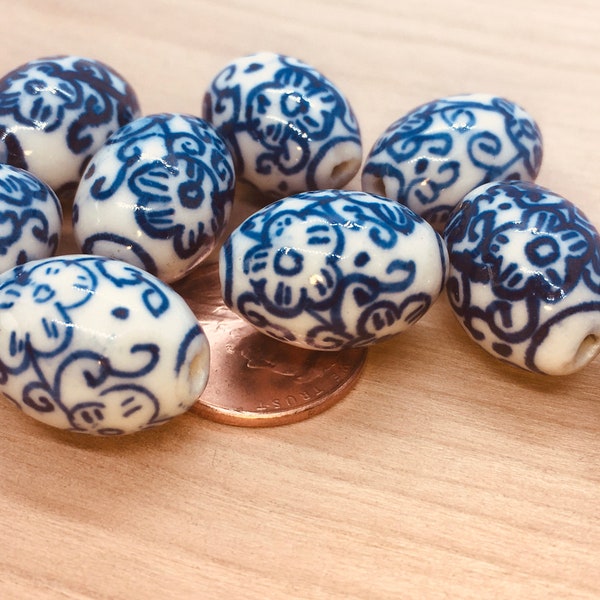 Chinese Ceramic Bead - Etsy