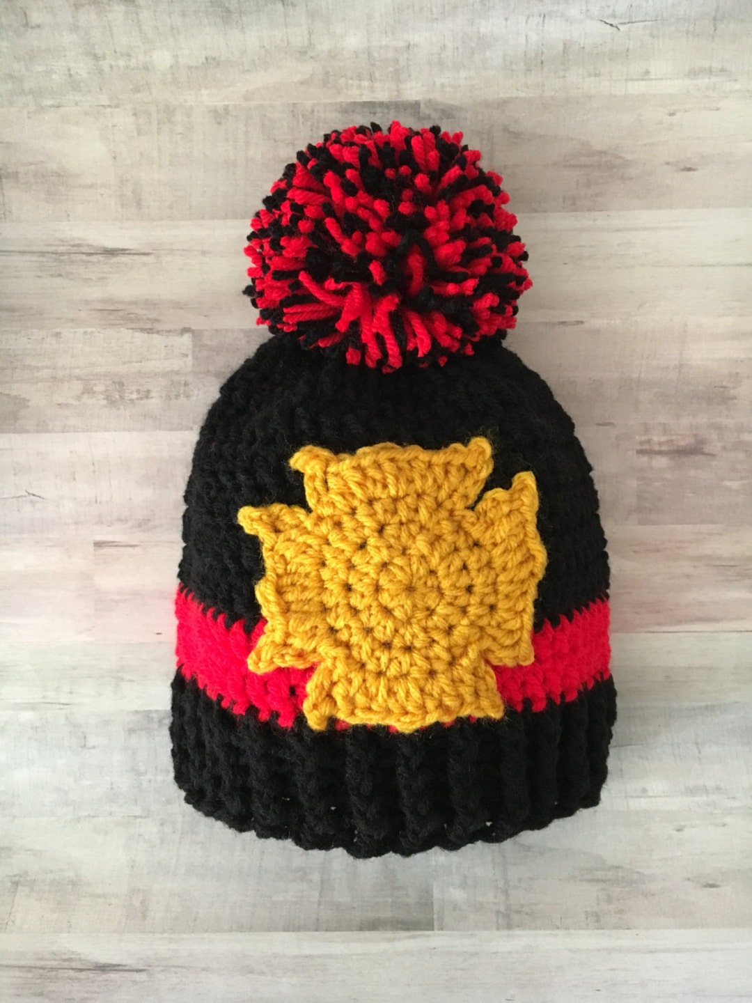 Thin Red Line Hat - Etsy