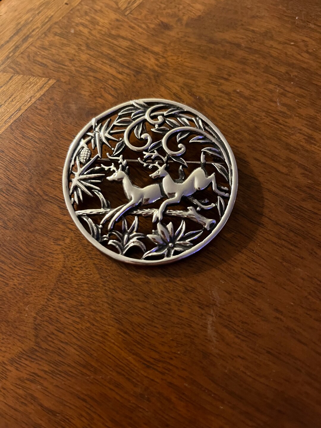 Vintage Sarah Covington Woodland Flight Brooch - Etsy