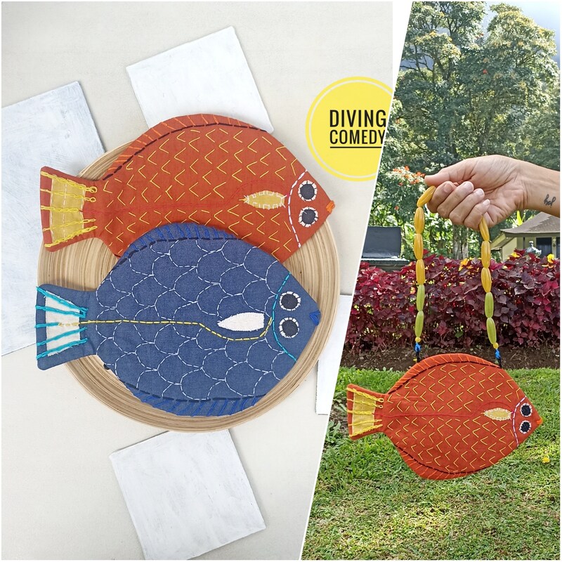 Nautical Clutch Bag - Etsy