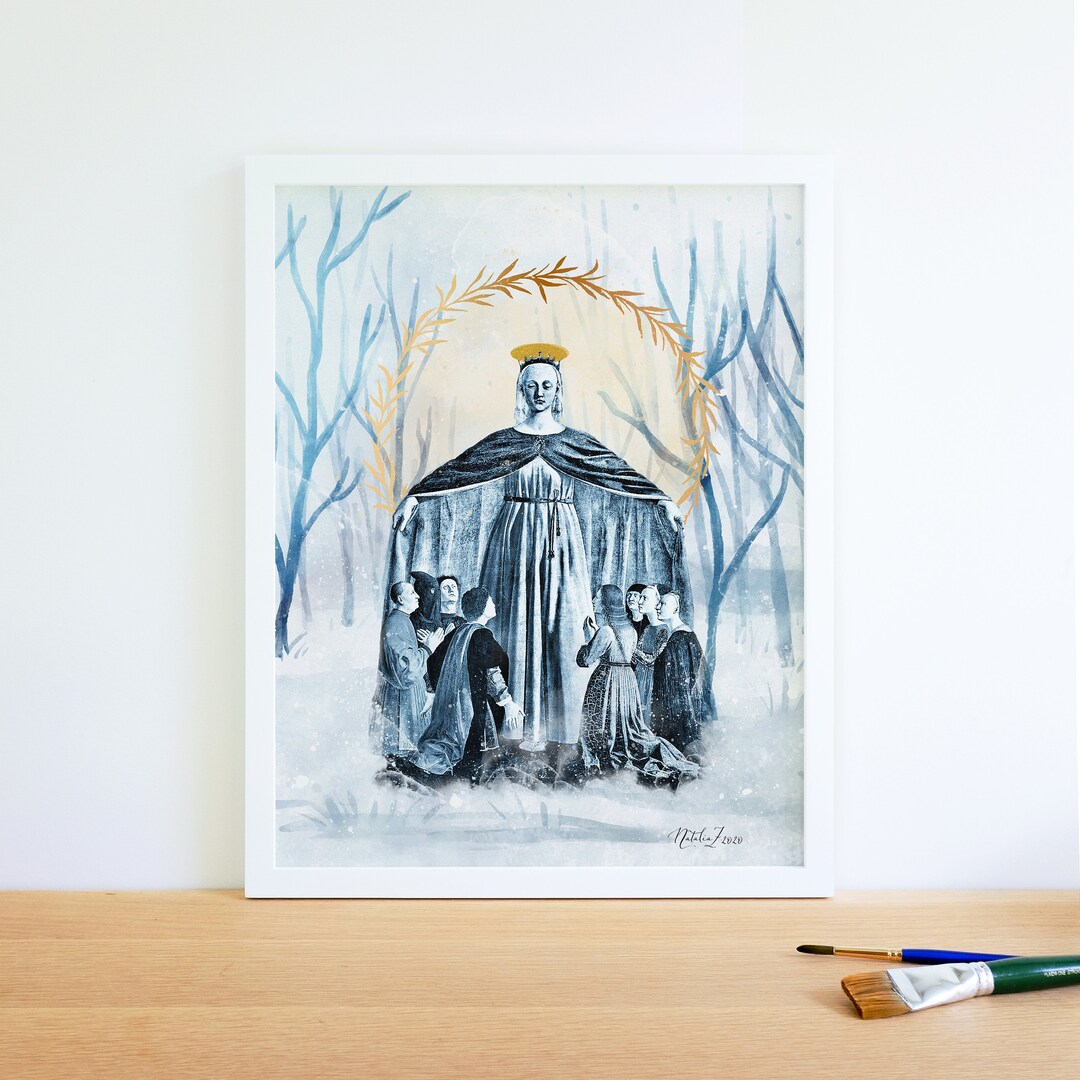 Mater Misericordiae - Mother of Mercy Image Printable, Virgin Mary ...