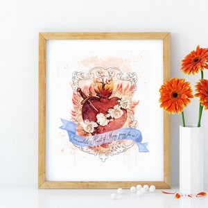 Sacred Heart of Jesus + Immaculate Heart of Mary Printable Bundle ...