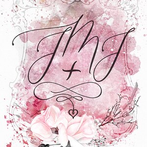 JMJ Printable Digital Download, Holy Family Catholic Wall Art Print ...