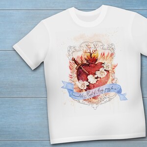 Sacred Heart of Jesus + Immaculate Heart of Mary Printable Bundle ...