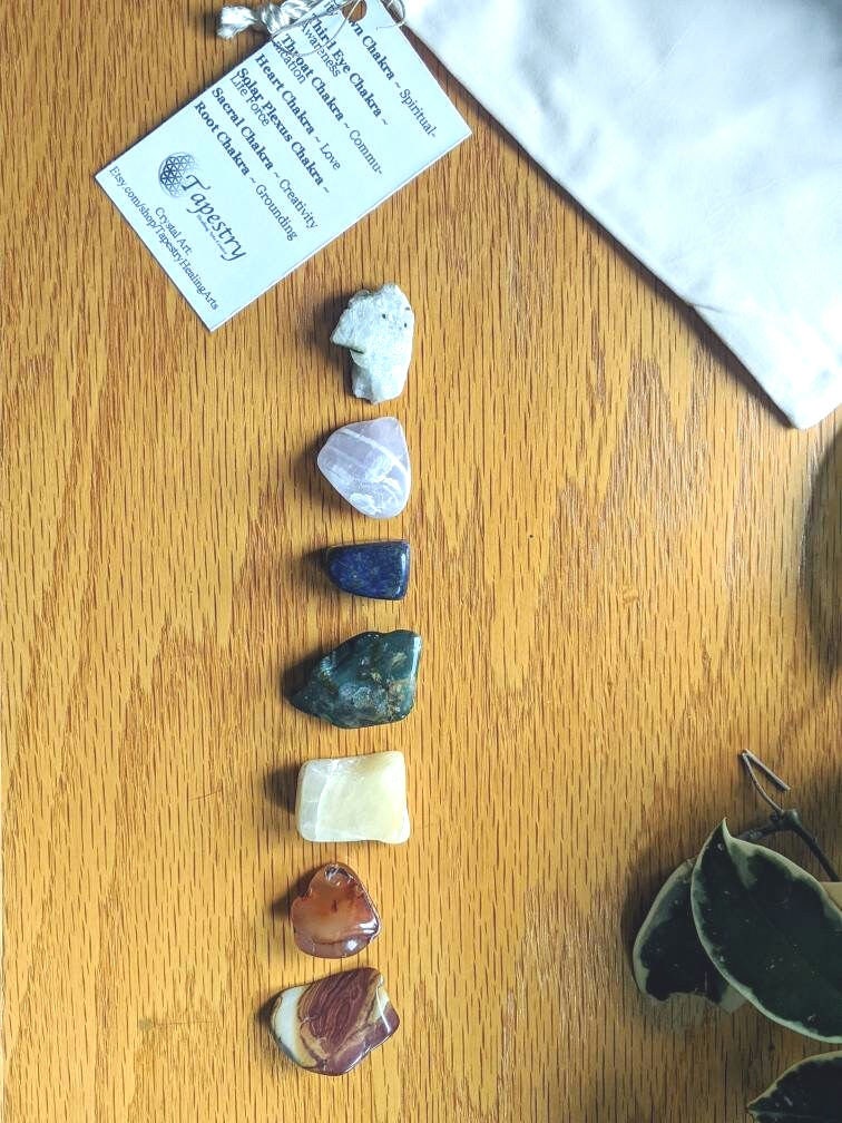 Chakra Stone Set - Etsy
