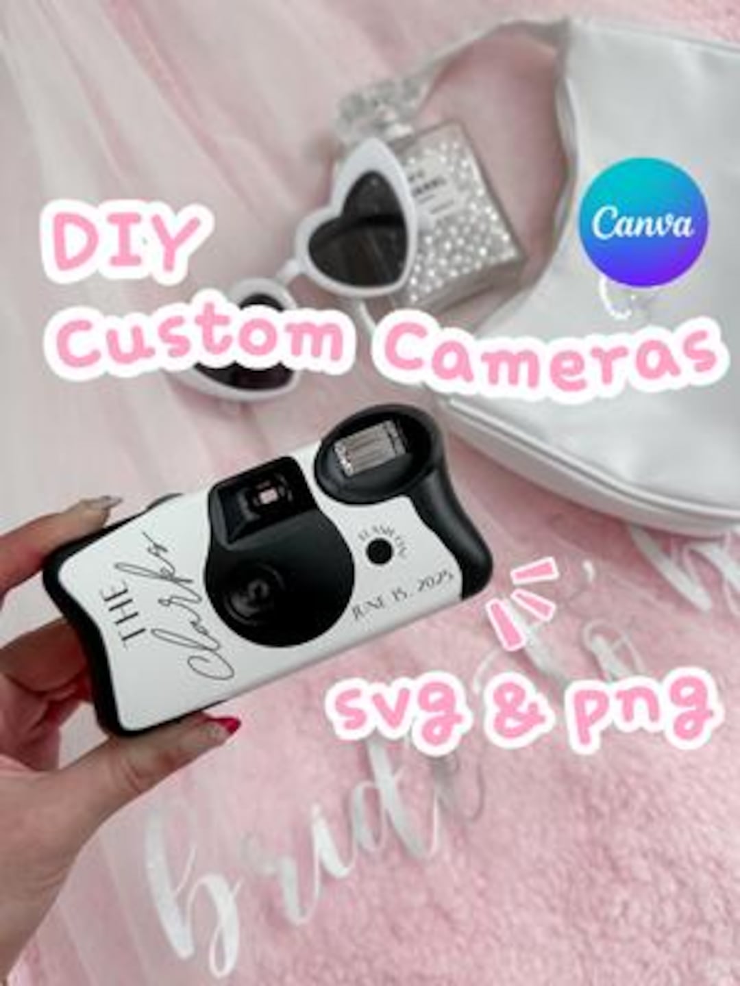 Kodak Funsaver Camera Wrap Template: SVG, PNG, Canva (digital File ...