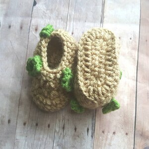 Baby Groot Slippers Shoes, Crochet Groot Booties, Baby Tree Slippers ...