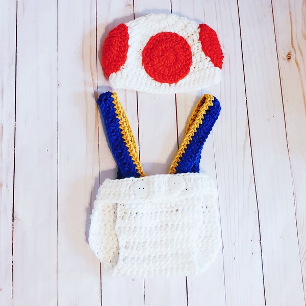 Toad Mushroom Hat - Etsy