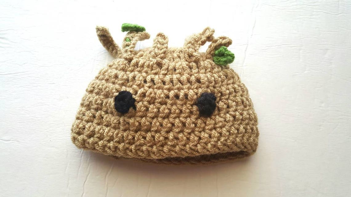 Baby Groot Hat Crochet Groot Hat Baby Groot Hat Baby Tree - Etsy