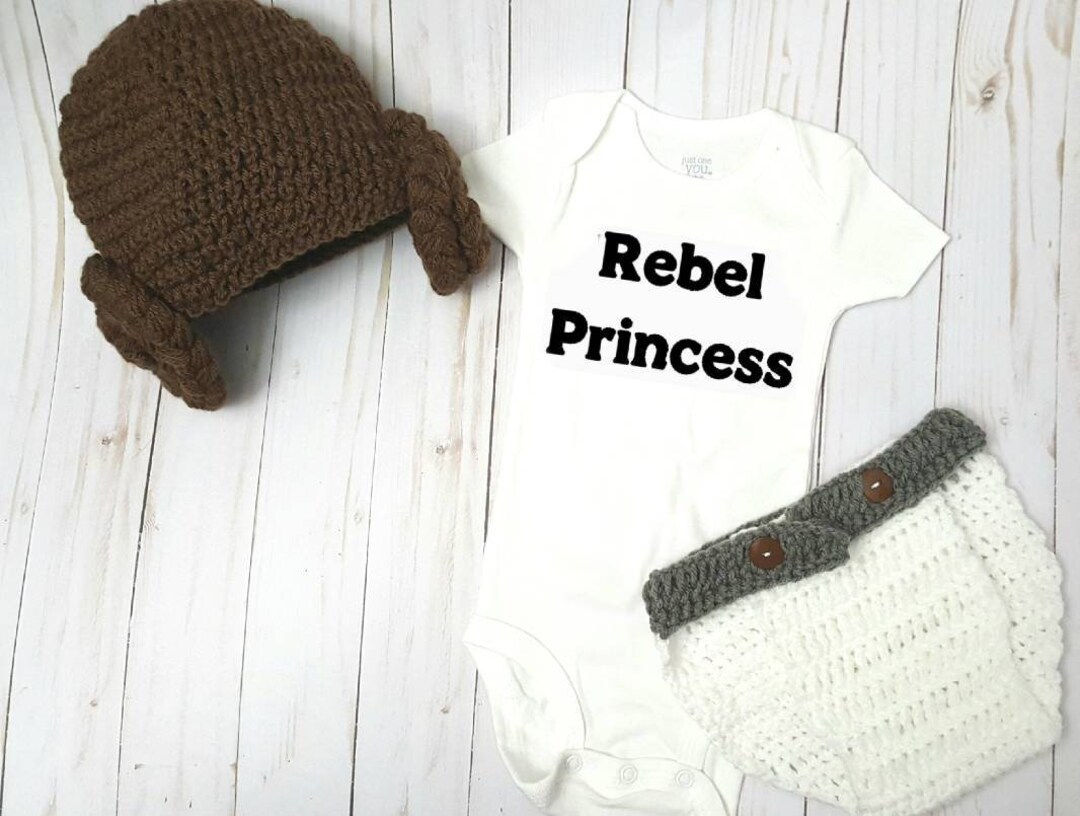 Star Wars Baby Princess Leia, Girl Star War Newborn Photo Shoot Hat ...