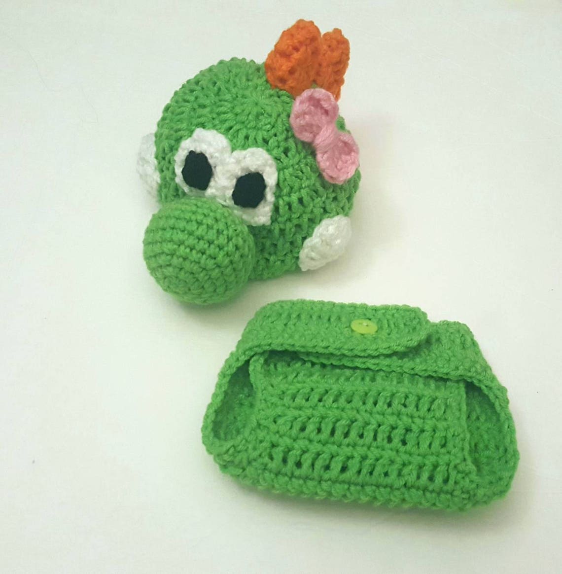 Pink Yoshi Baby Girl Halloween Costume Baby Nintendo Yoshi - Etsy