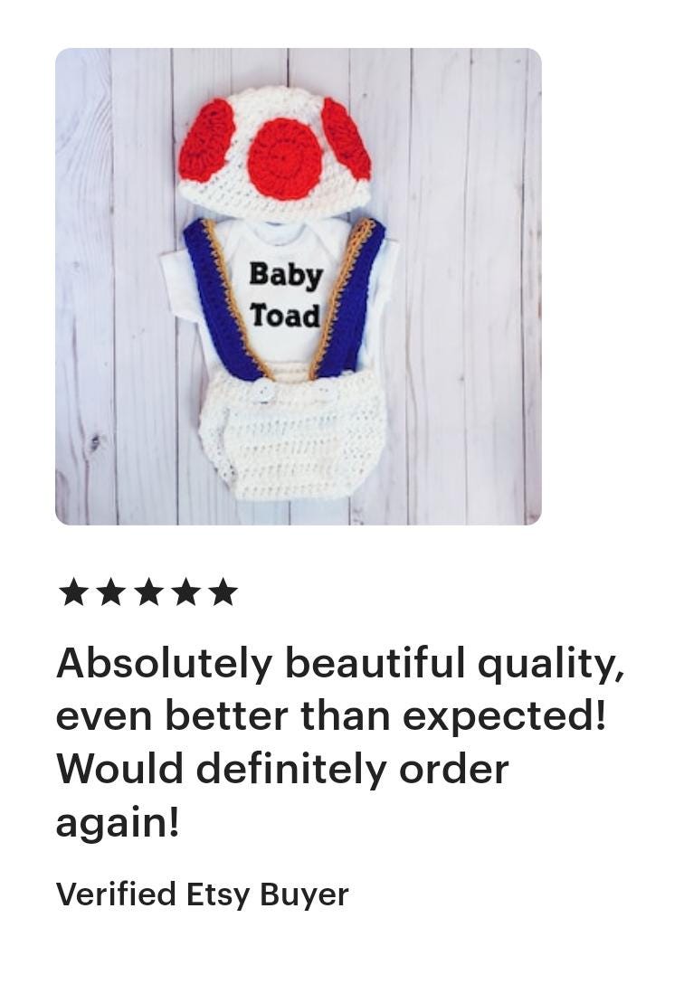 Toad Baby Mushroom Halloween Costume, Toad Hat Outfit, Super Mario Toad ...